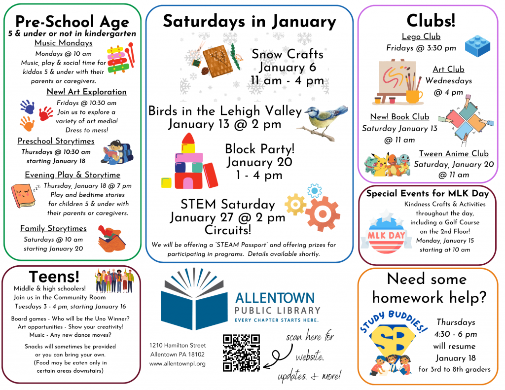 Children’s Programs – Allentown Public Library