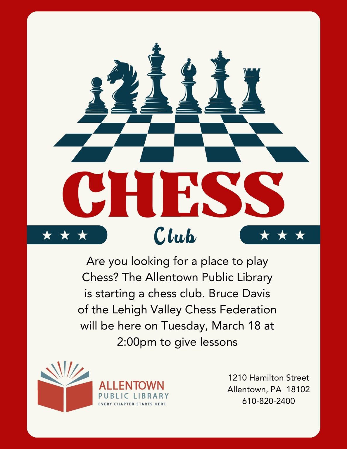 Chess Club – Allentown Public Library